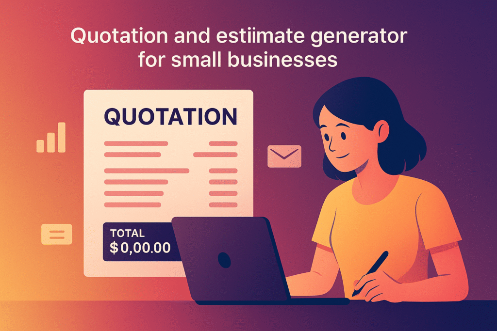 Create Professional Quotations & Estimates That Win More Clients