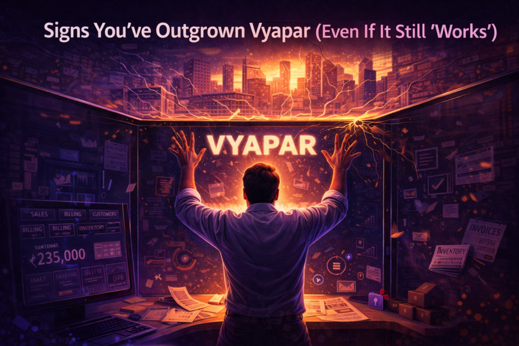 Signs You’ve Outgrown Vyapar (Even If It Still Works)